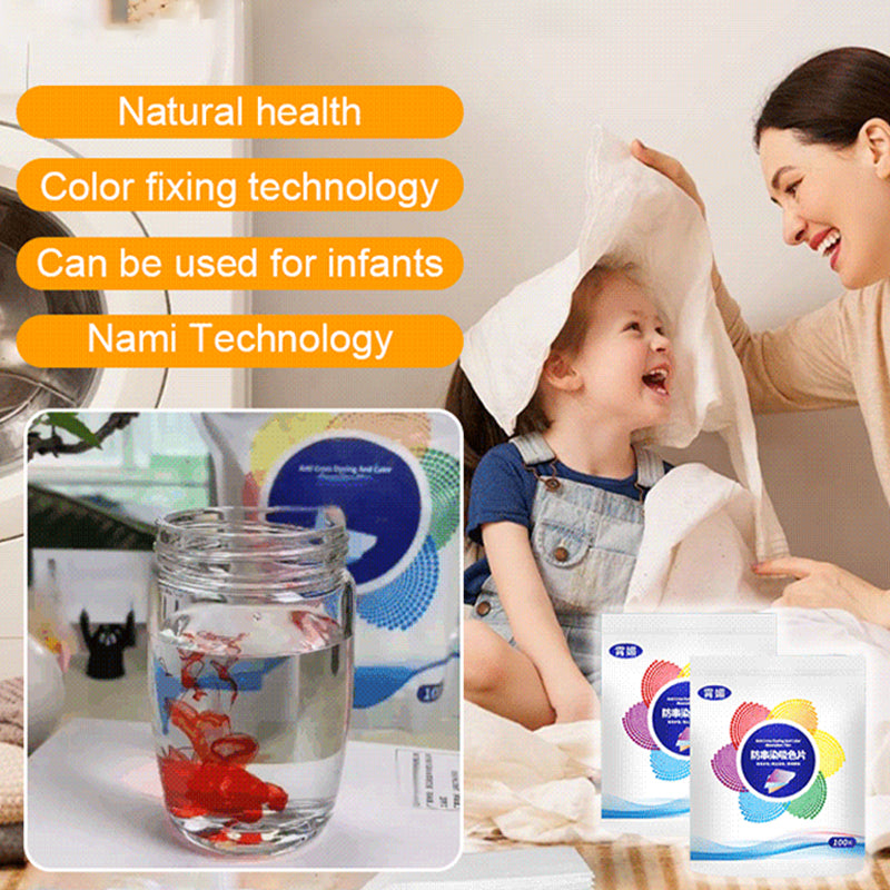 ⏳Time-limited Special⌛Anti-Color Bleed Laundry Sheets – fortuneing